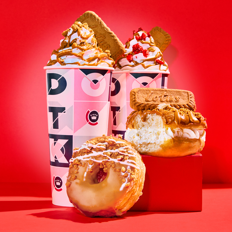 Made with Biscoff® Spread Range Donut King Sugarland Plaza - Sugarland ...