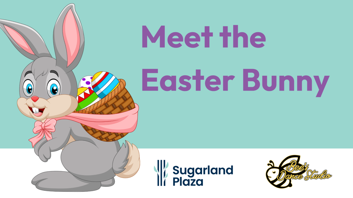 Meet the Easter Bunny this Easter Weekend - Sugarland Plaza